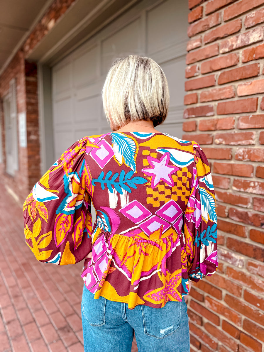 Boho Energy Top – Willow Hill Marketplace